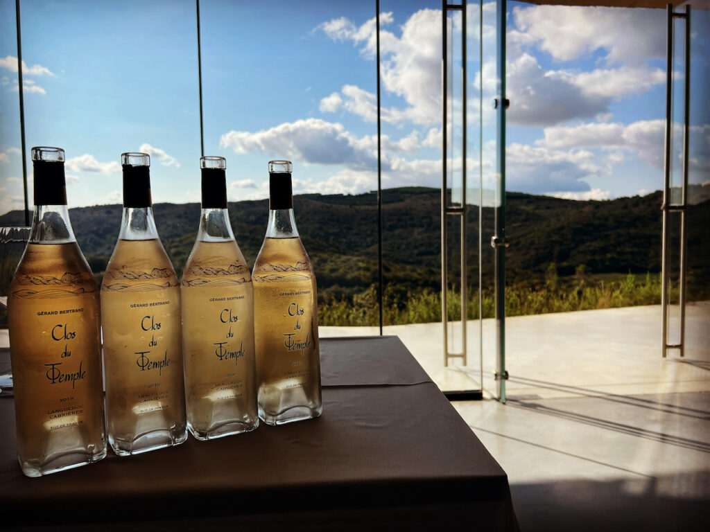 Clos du Temple, appellation Cabrières 2018 à 2021. Iconique rosé