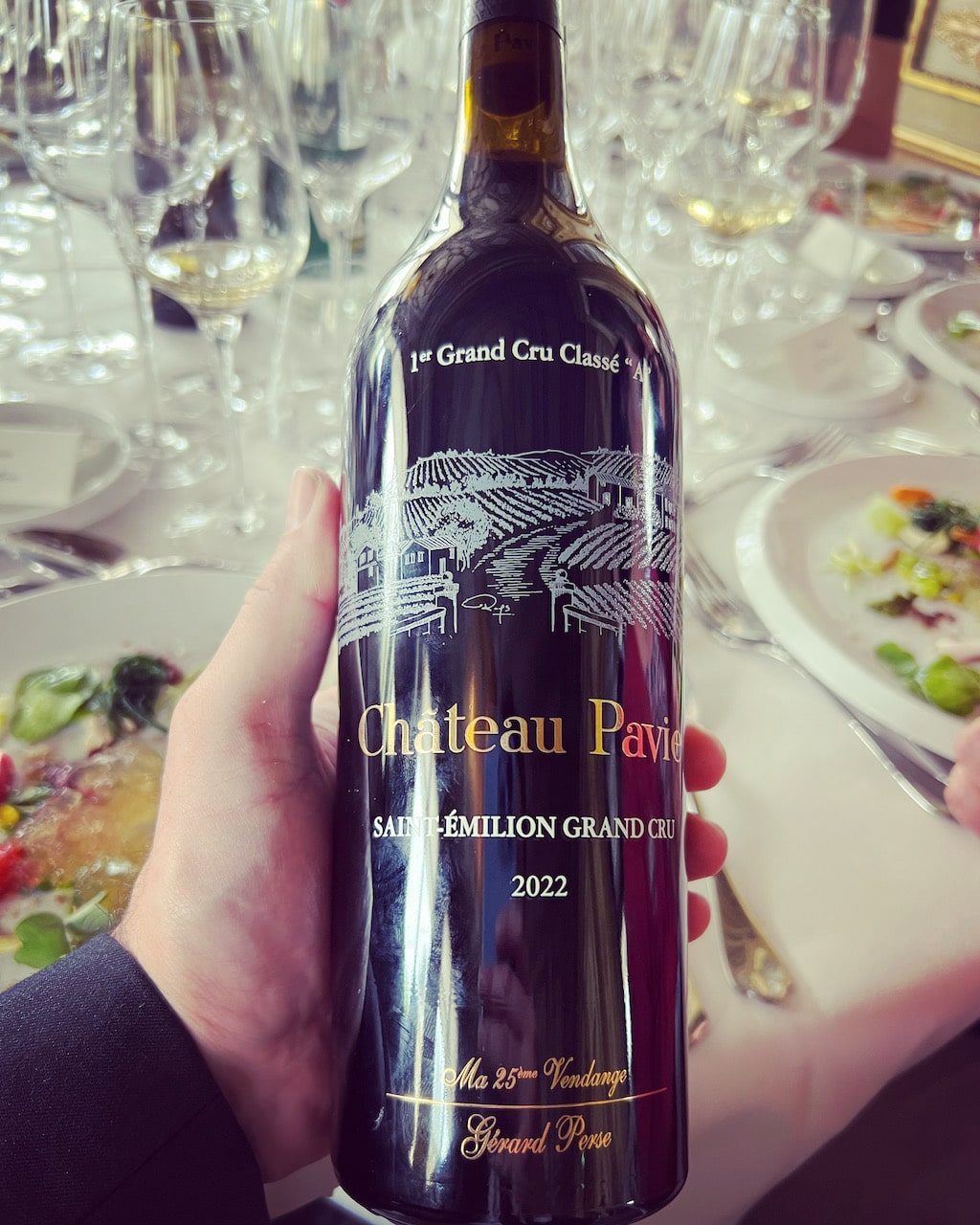 Verticales de Château Pavie et Château Monbousquet