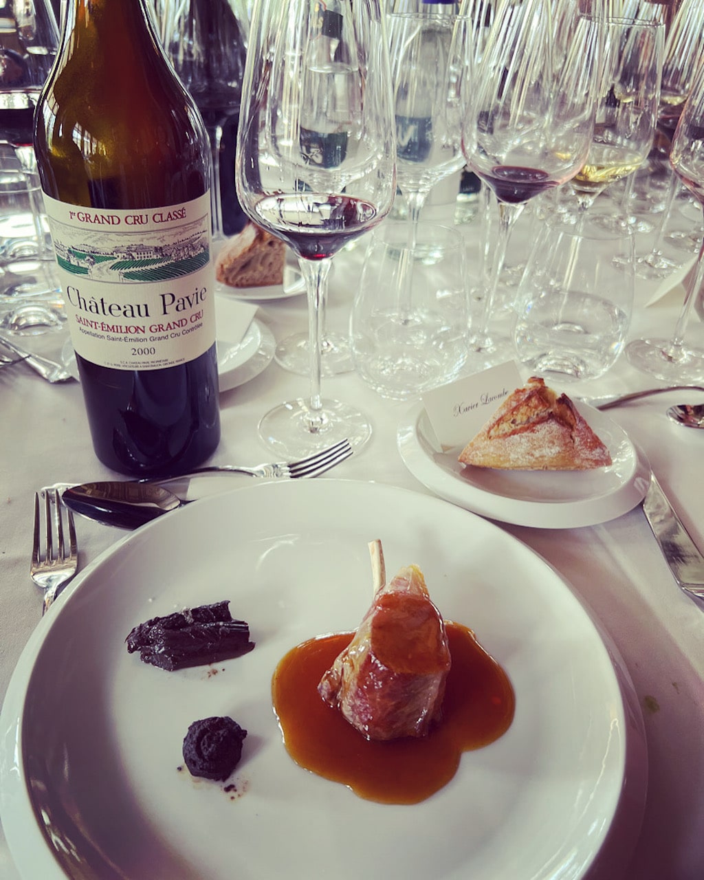 Verticales de Château Pavie et Château Monbousquet