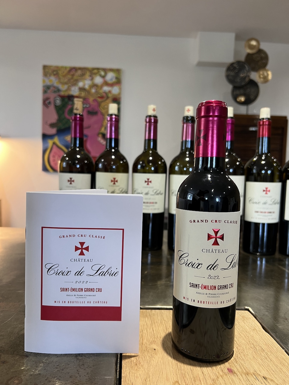 Verticale Château Croix de Labrie, Saint-Emilion G.C.C :2014-2022